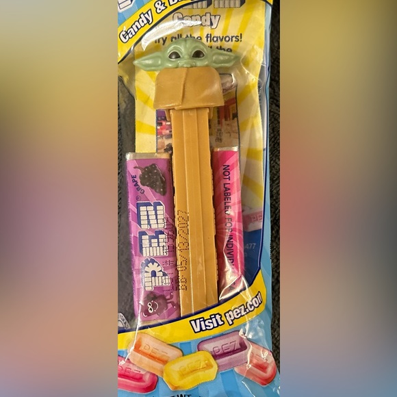 Pez Candy | Party Supplies | Pez Star Wars Mandalorian Baby Yoda Pez ...